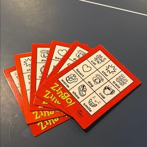 Thinkfun | Toys | Think Zingo Bingo With A Zing Game Board Game 4yrs So ...